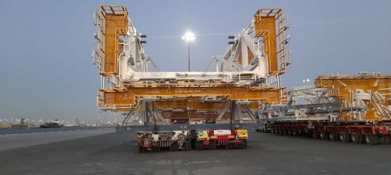 12 M Wide Mast Section To Jebel Ali Port